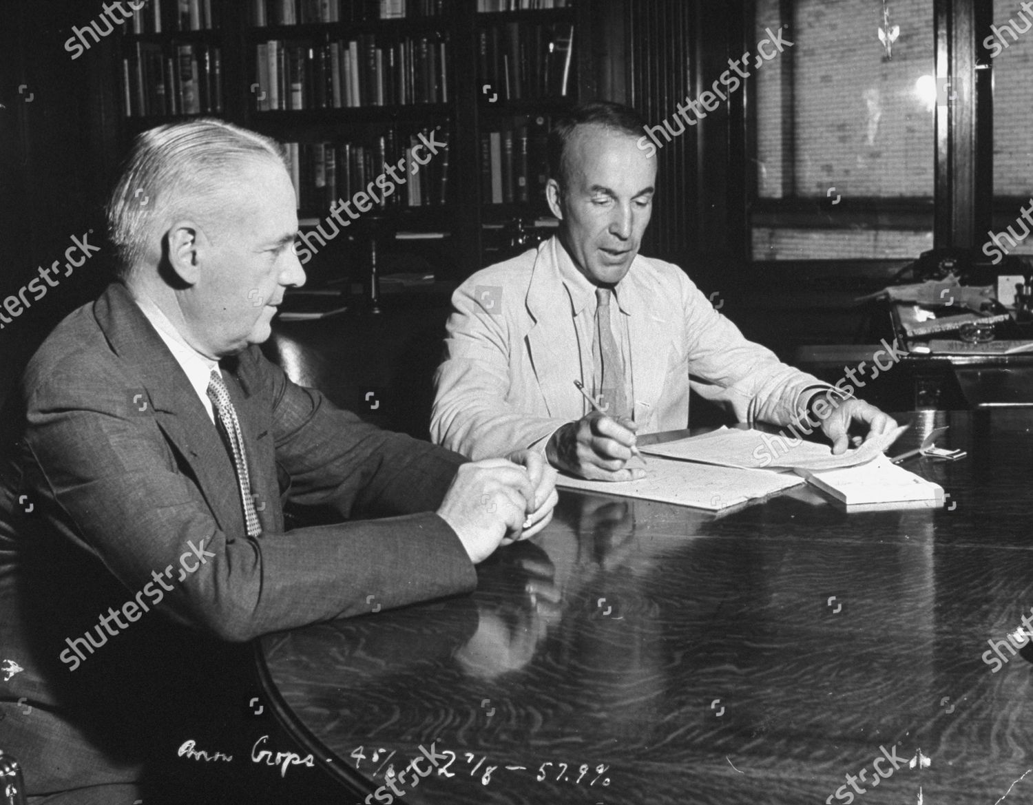 Col William J Donovan L Talking Editorial Stock Photo - Stock Image ...