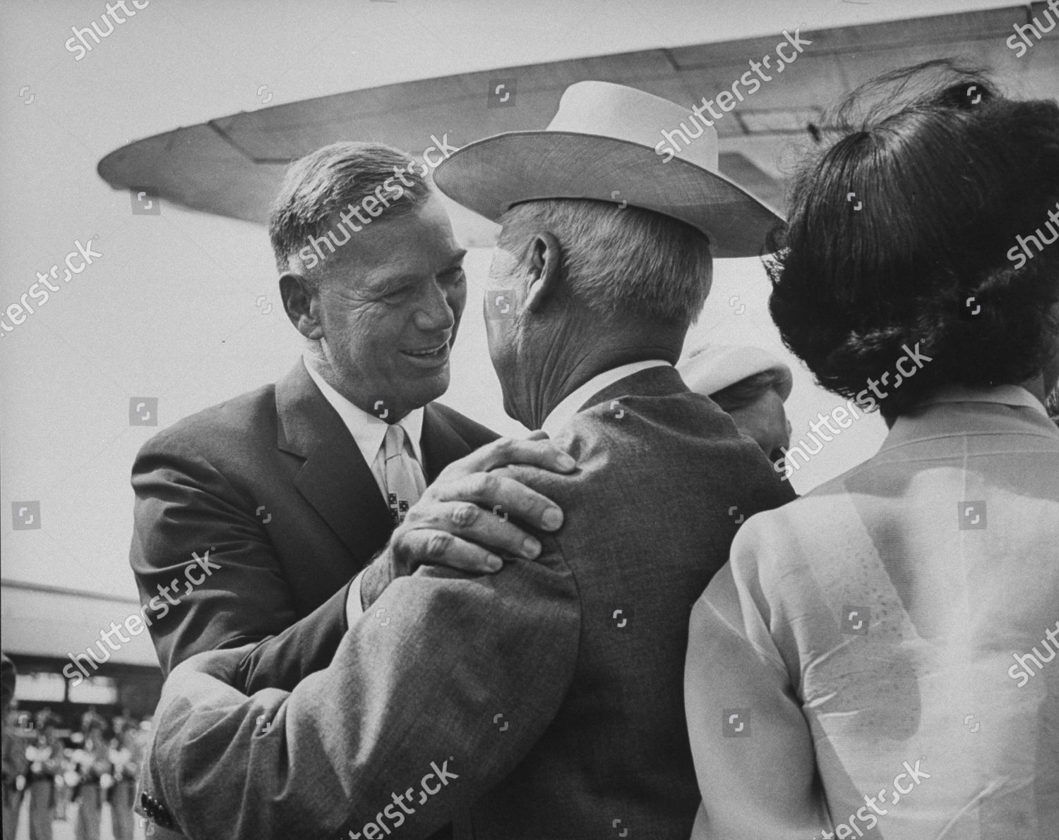 James Van Fleet Embracing Syngman Rhee Editorial Stock Photo - Stock ...
