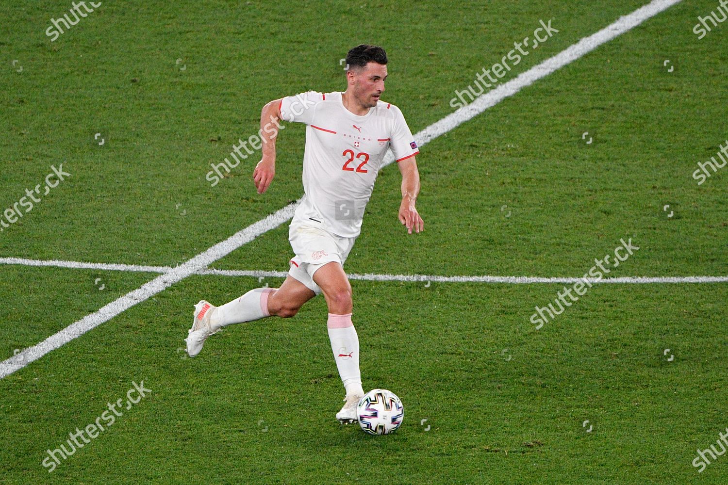 Fabian Schar Switzerland Seen Action Editorial Stock Photo - Stock ...
