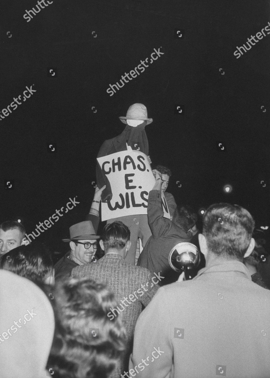 Townsfolk Preparing Burn Effigy Charles Erwin Editorial Stock Photo ...