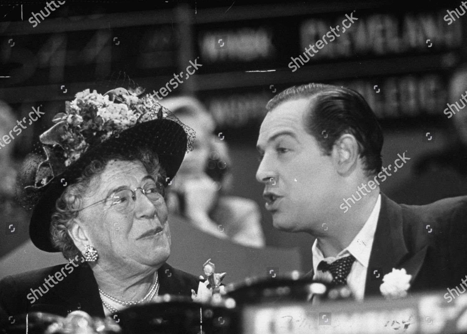 Milton Berle R Talking His Mother Editorial Stock Photo - Stock Image ...