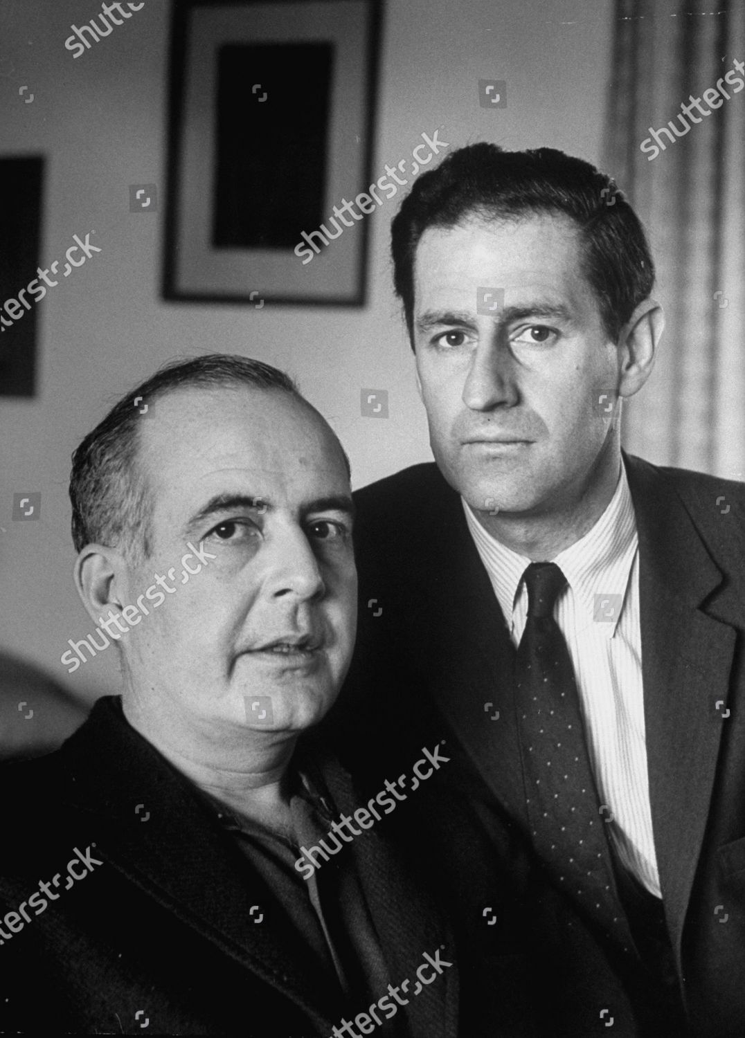 Composers Samuel Barber Gian Carlo Menotti Editorial Stock Photo - Stock Image | Shutterstock