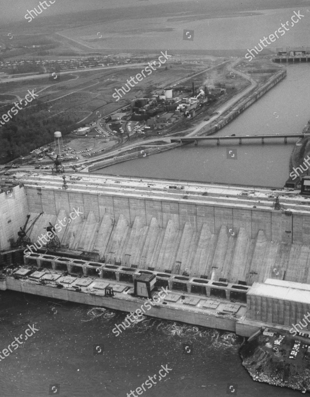 Niagara Electric Power Plant Project Editorial Stock Photo - Stock ...