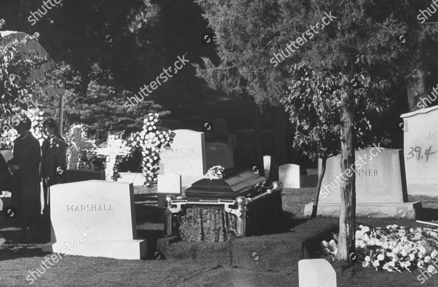 Grave Gen George C Marshall Arlington Editorial Stock Photo - Stock ...
