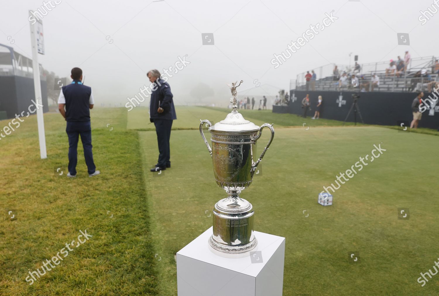 Us Open Championship Trophy Sits First Editorial Stock Photo - Stock ...