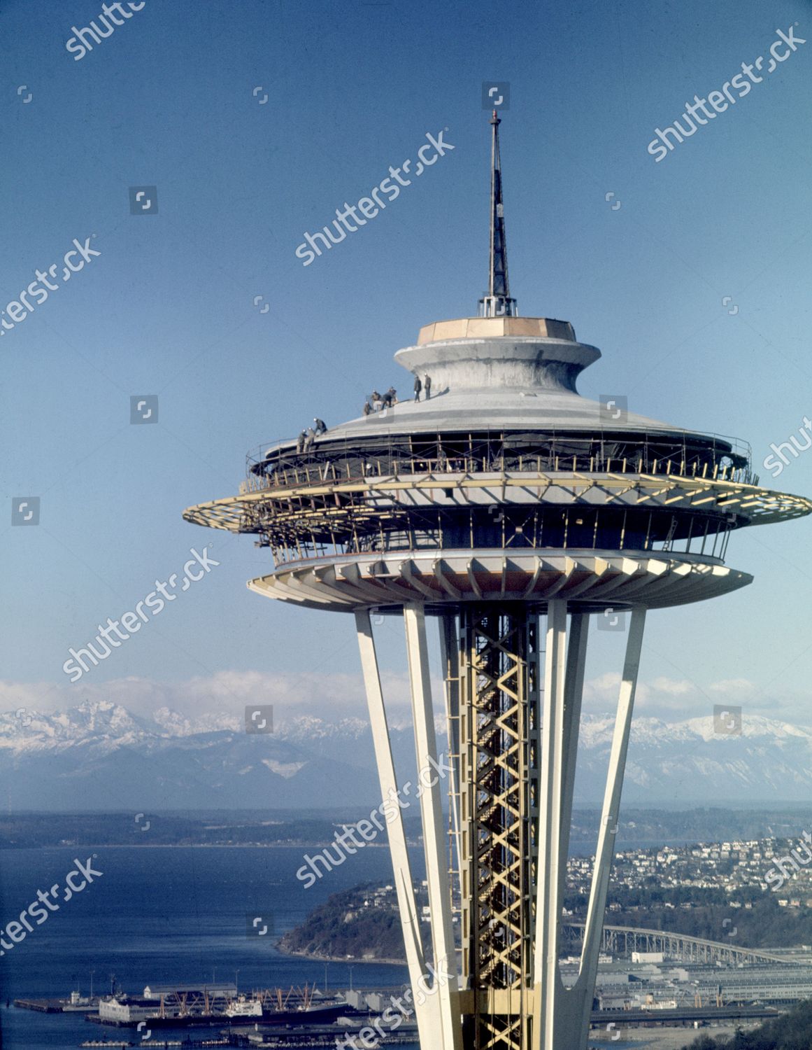 600 Foot High Space Needle Built Editorial Stock Photo - Stock Image ...