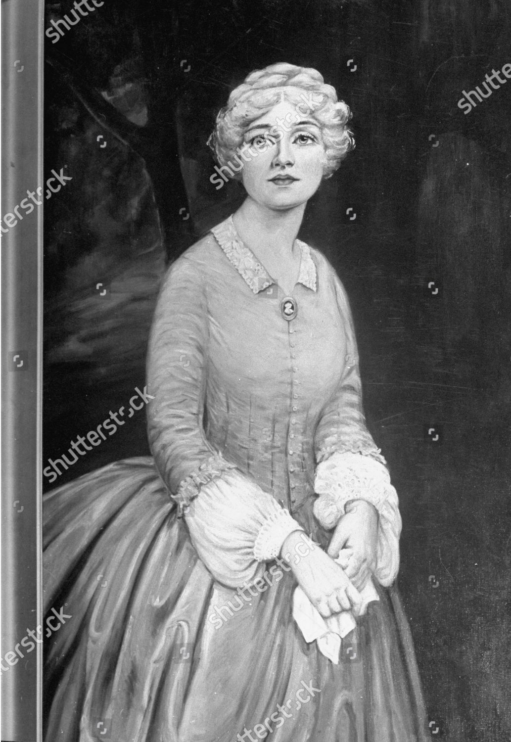 Mrs Narcissa Whitmans Portrait Hanging Whitman Editorial Stock Photo ...