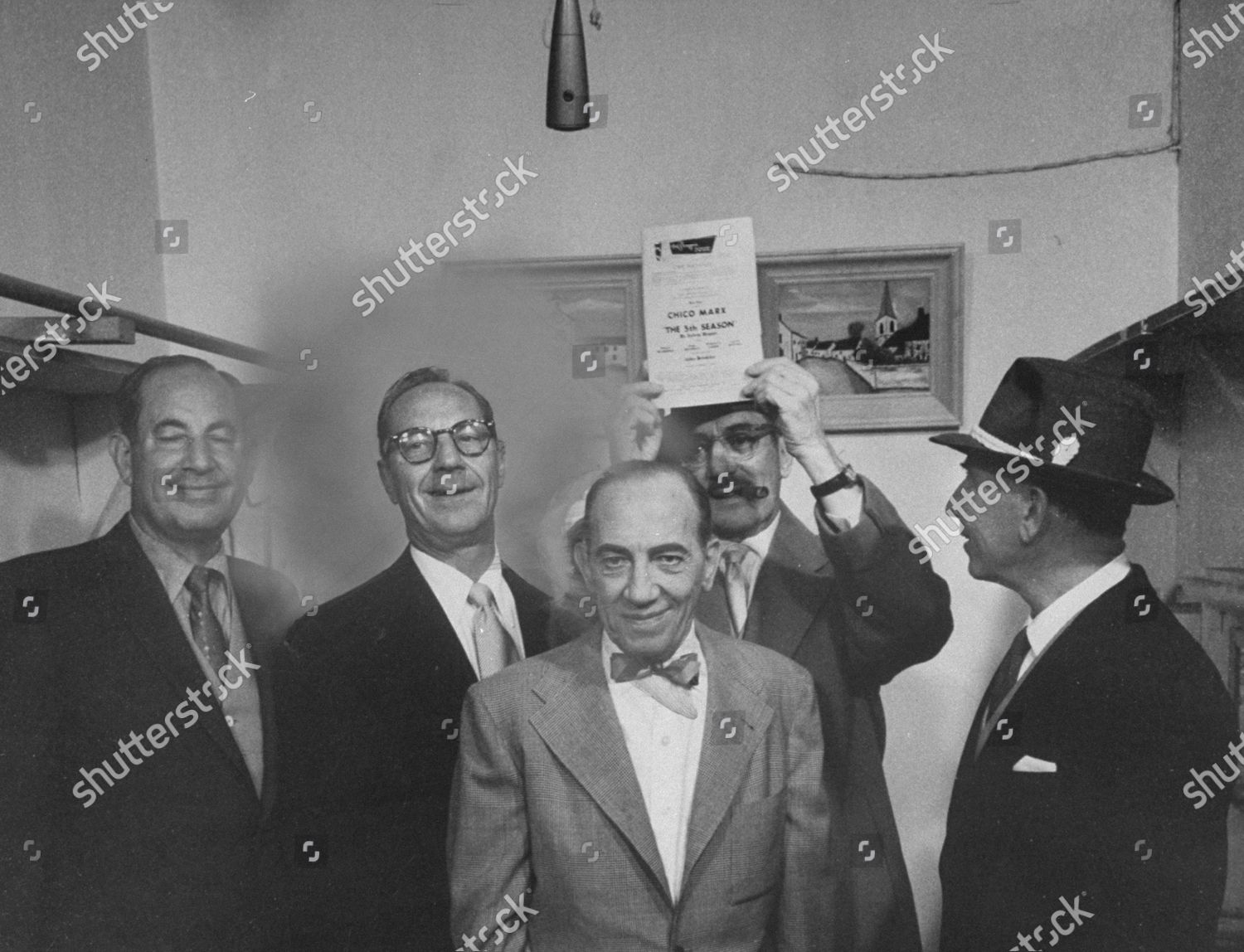 Marx Brothers L R Gummo Marx Editorial Stock Photo - Stock Image ...