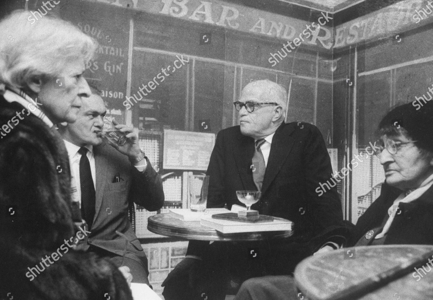 Janet Flanner James Jones Thornton Wilder Editorial Stock Photo - Stock ...