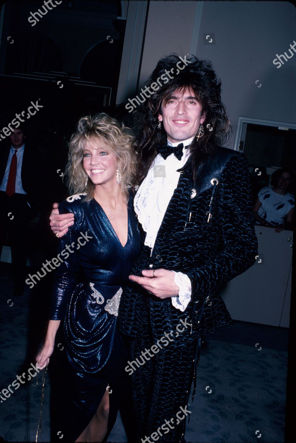 Actress Heather Locklear Husband Musician Tommy Editorial Stock Photo ...