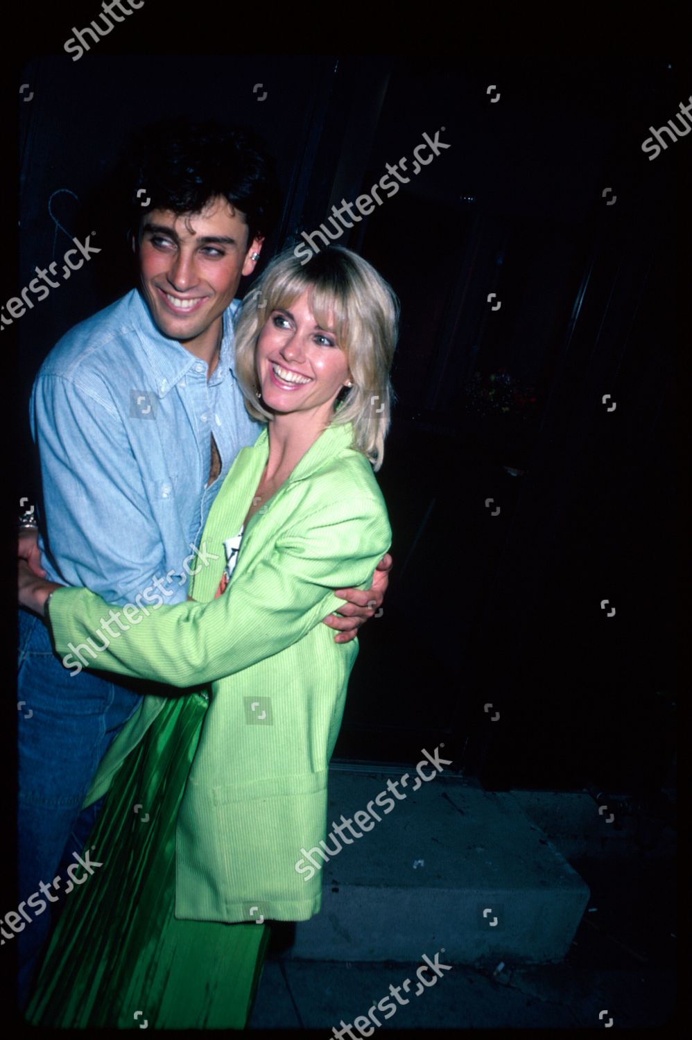 Actor Matt Lattanzi Wife Olivia Newtonjohn Editorial Stock Photo ...
