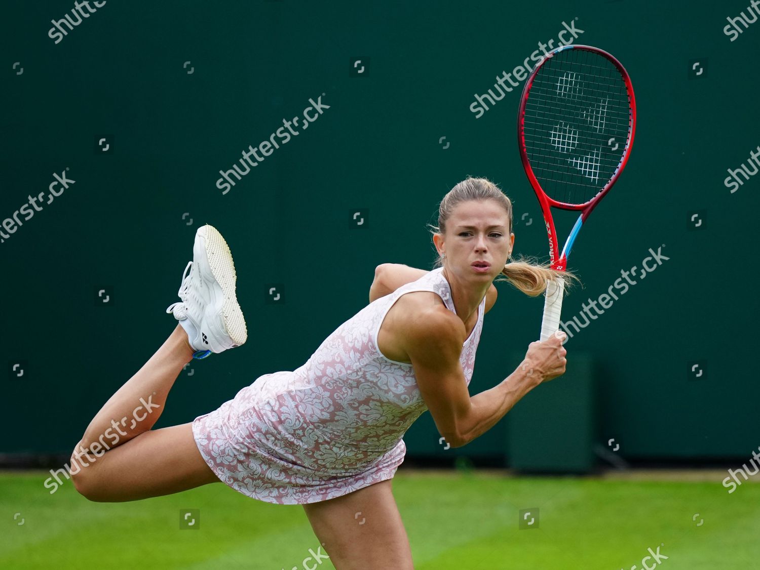Camila Giorgi Italy Action During Her Editorial Stock Photo - Stock ...
