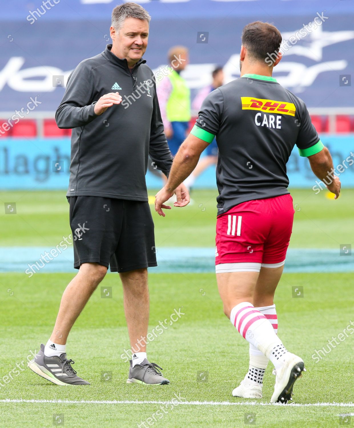 Harlequins Billy Millard General Manager Danny Editorial Stock Photo ...
