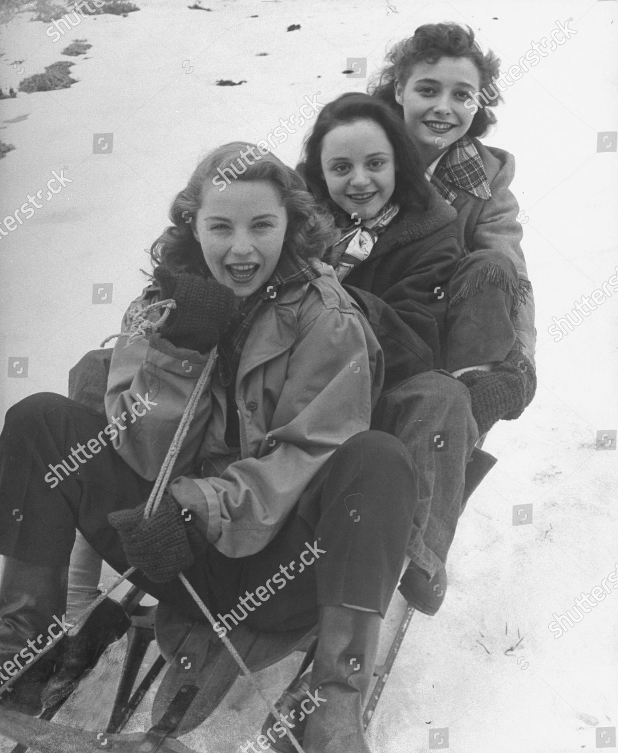 Lr Actresses Susan Douglas Patricia Kirkland Editorial Stock Photo ...