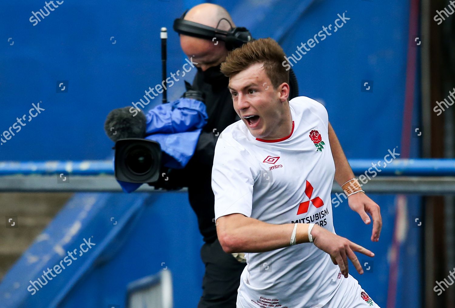 England Vs France Englands Arthur Relton Editorial Stock Photo - Stock ...
