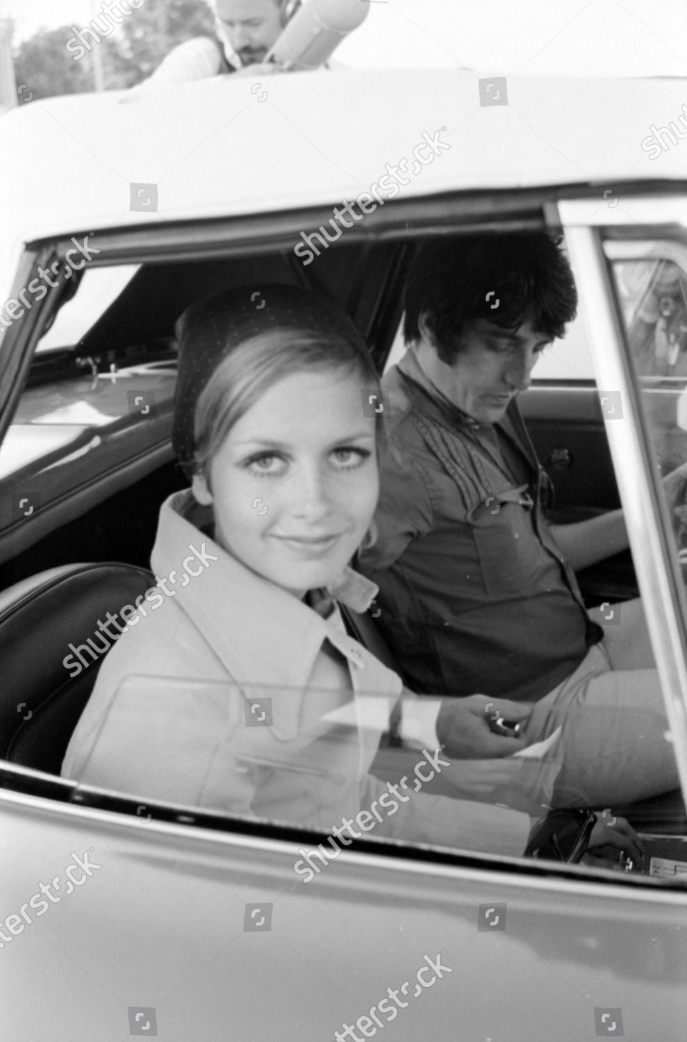 English Model Actress Twiggy Car Her Editorial Stock Photo - Stock ...