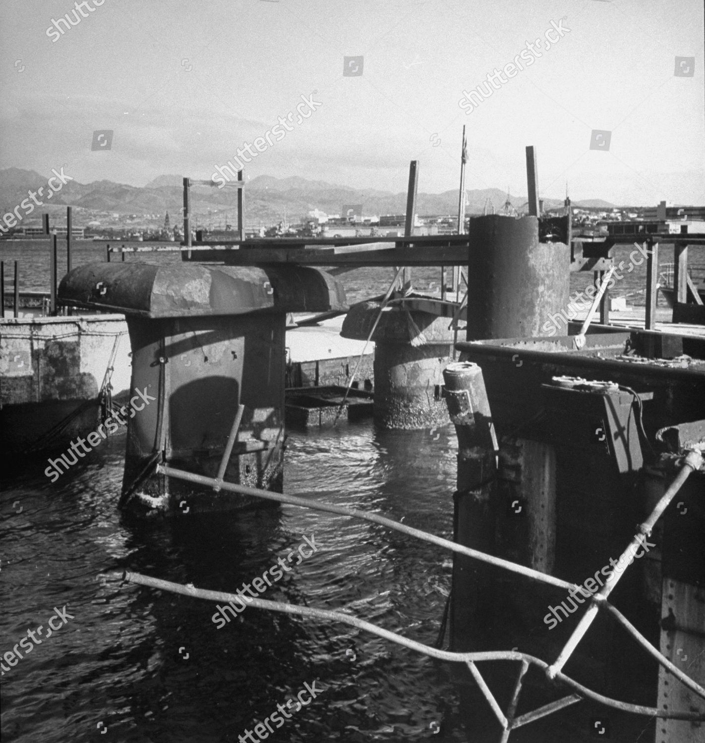 Sunken United States Ship Arizona Warship Editorial Stock Photo - Stock ...