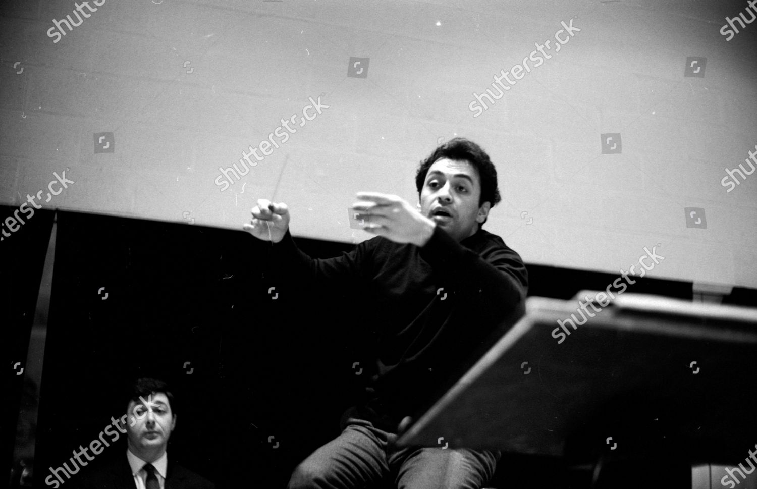 Indian Parsi Conductor Western Classical Music Editorial Stock Photo ...