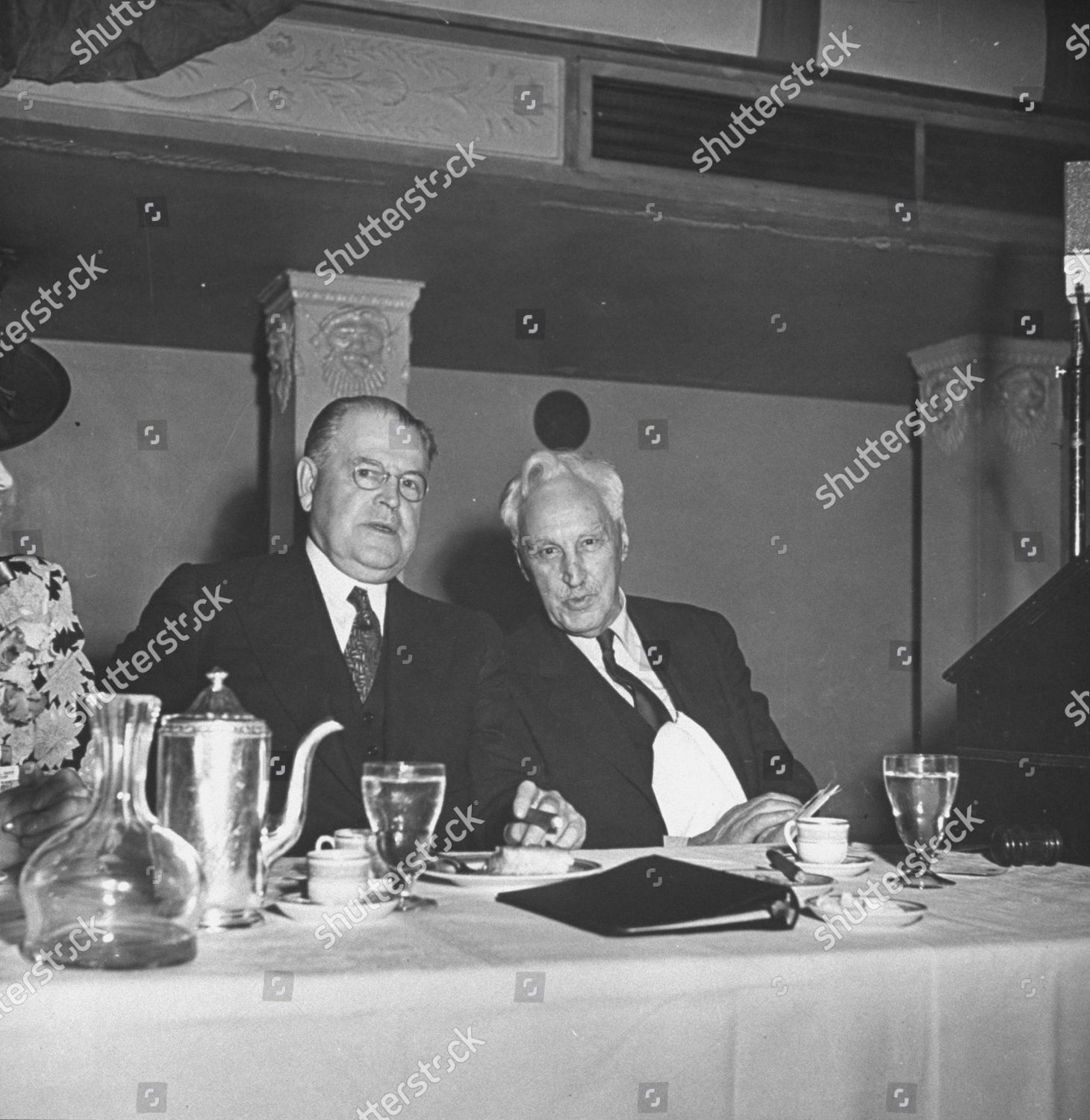 Senator Warren R Austin Charles Eaton Editorial Stock Photo - Stock ...