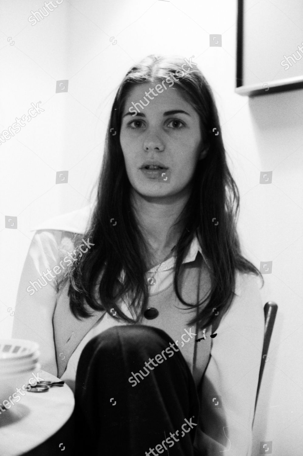 Actress Anne Byrne Sitting On Chair Editorial Stock Photo - Stock Image ...