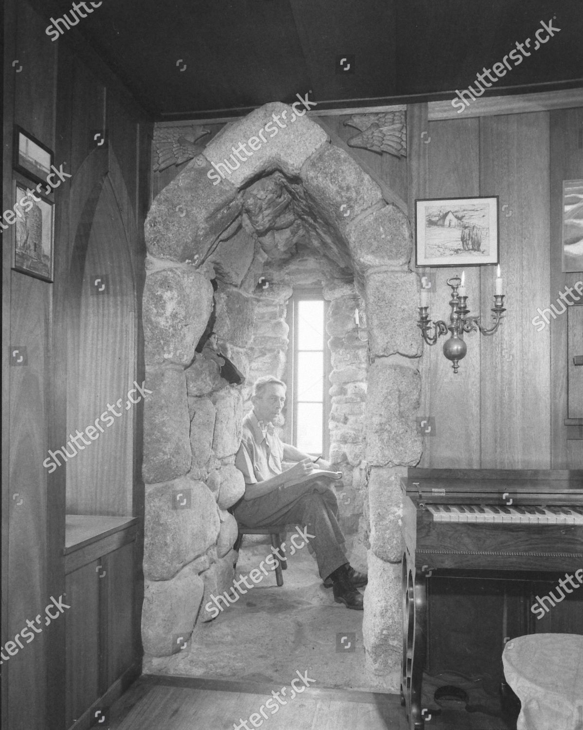 Portrait American Poet Robinson Jeffers 1887 Editorial Stock Photo ...
