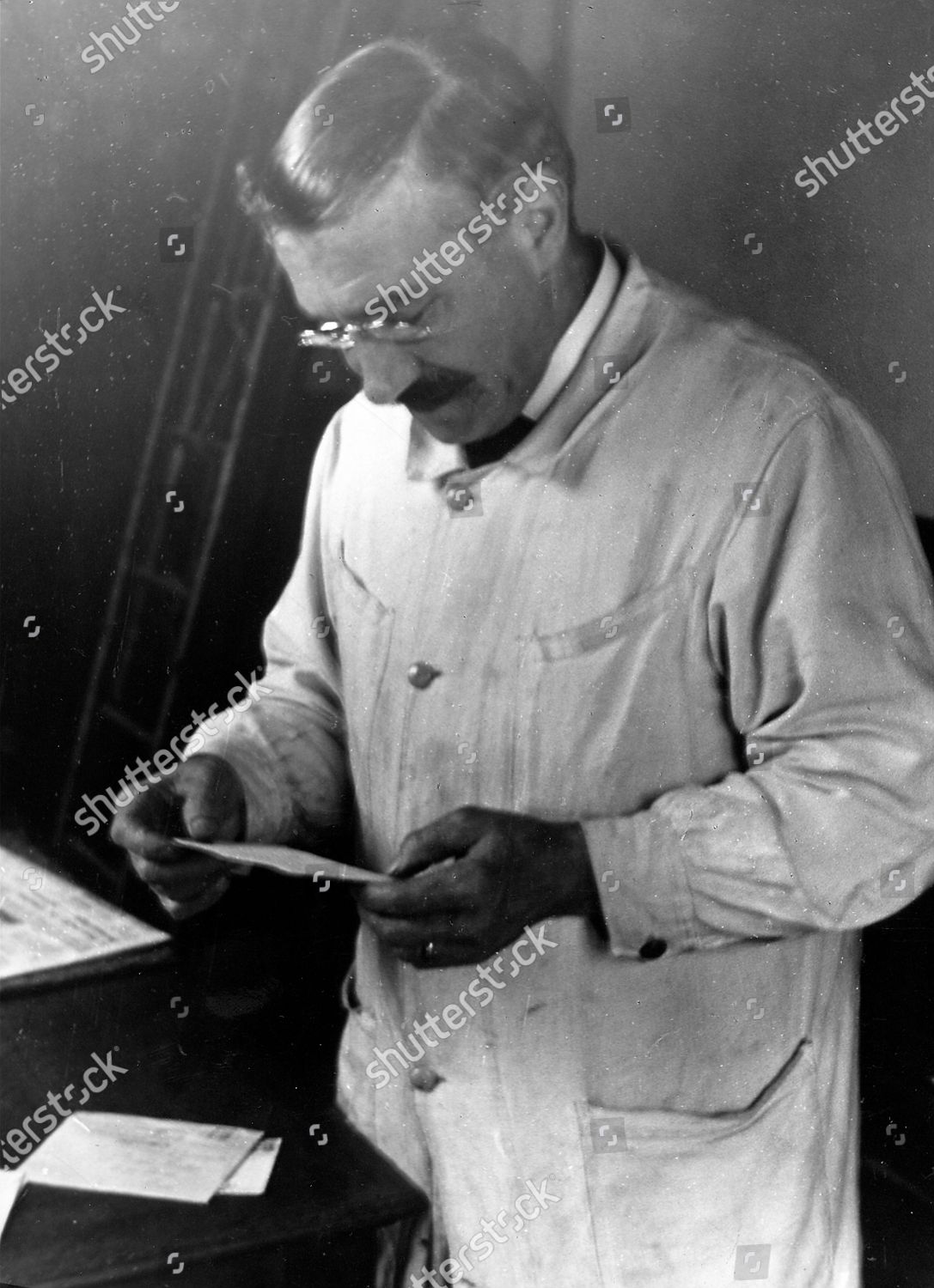 Joseph Meister Concierge Pasteur Institute First Editorial Stock Photo ...