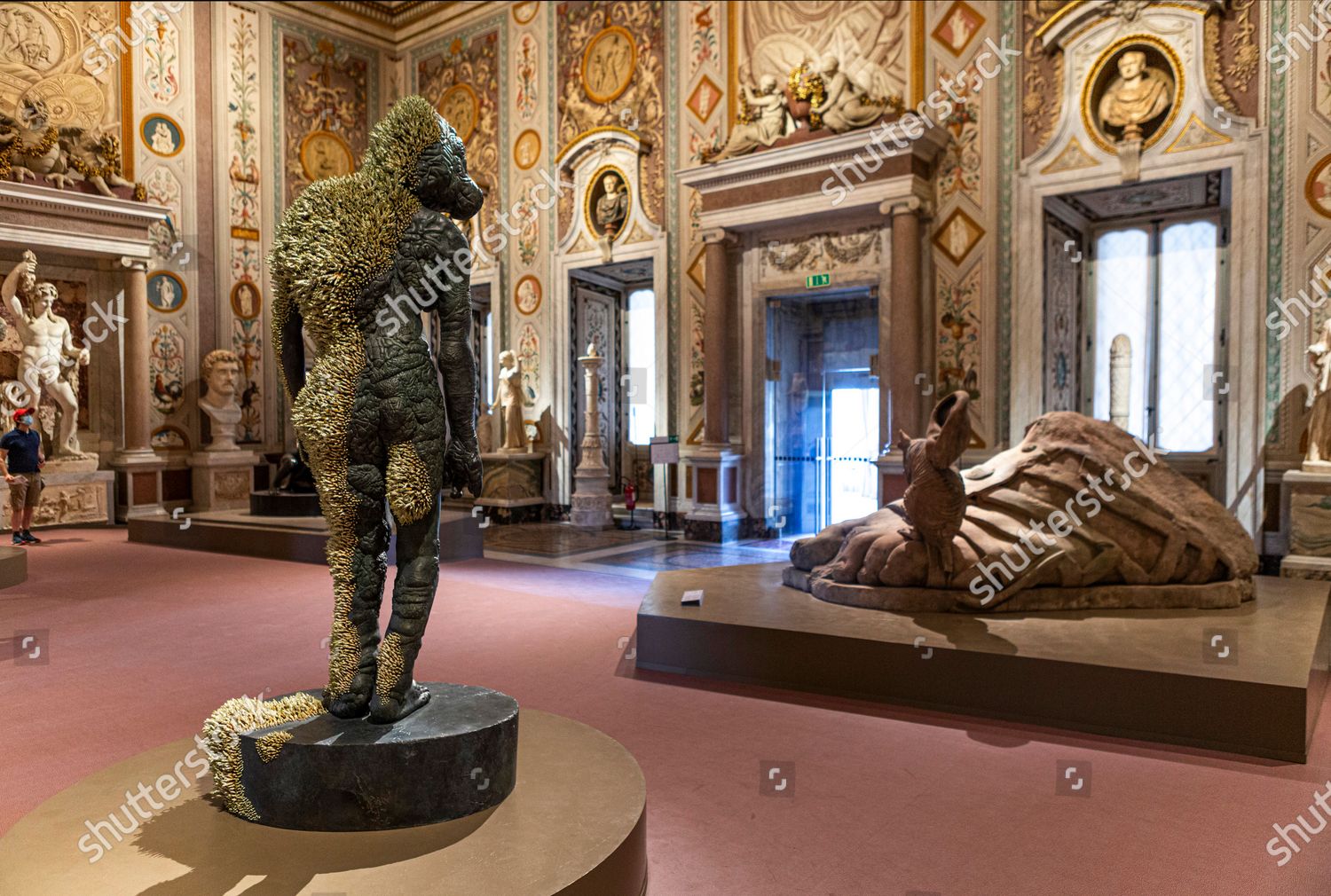 Statue Proteus On Right Statue Remnants Editorial Stock Photo - Stock ...