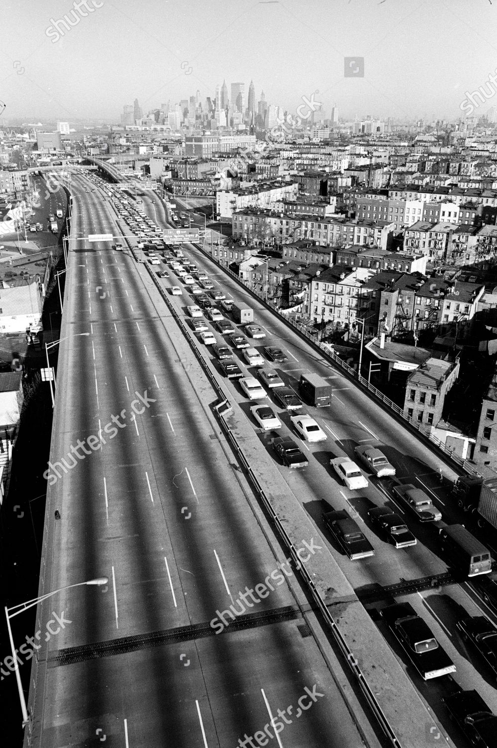 Traffic Backup On Prospect Expressway Leading Editorial Stock Photo ...