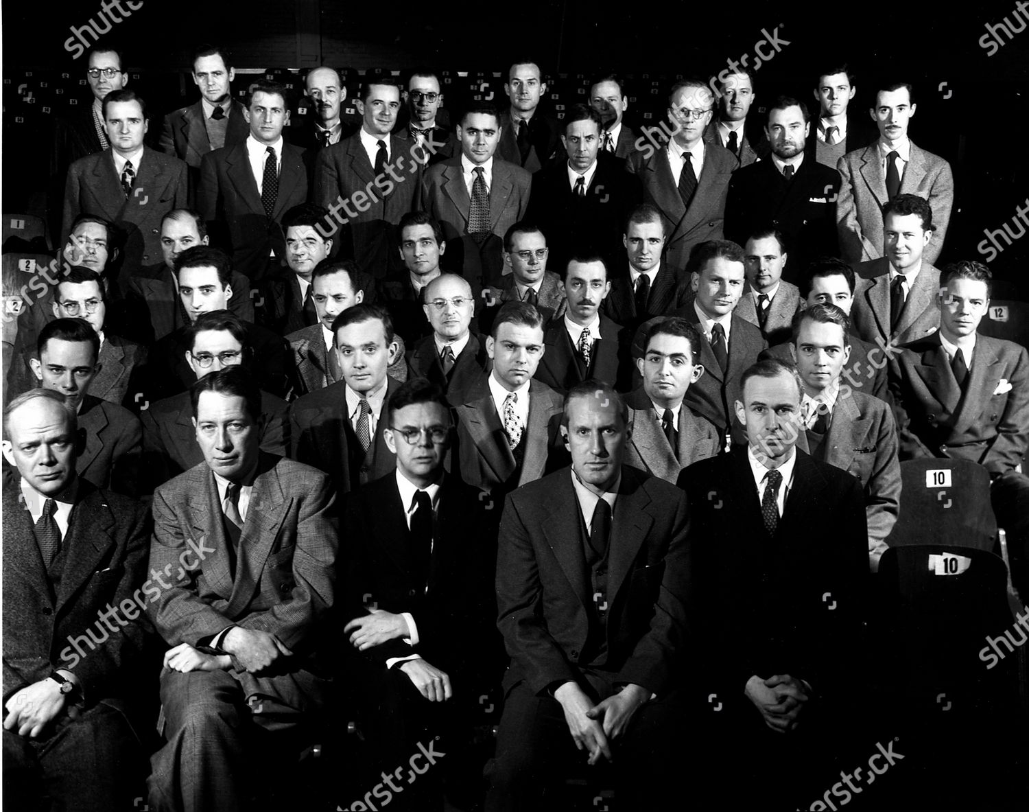 Portrait Staff Writers Time Magazine 1948 Editorial Stock Photo - Stock ...
