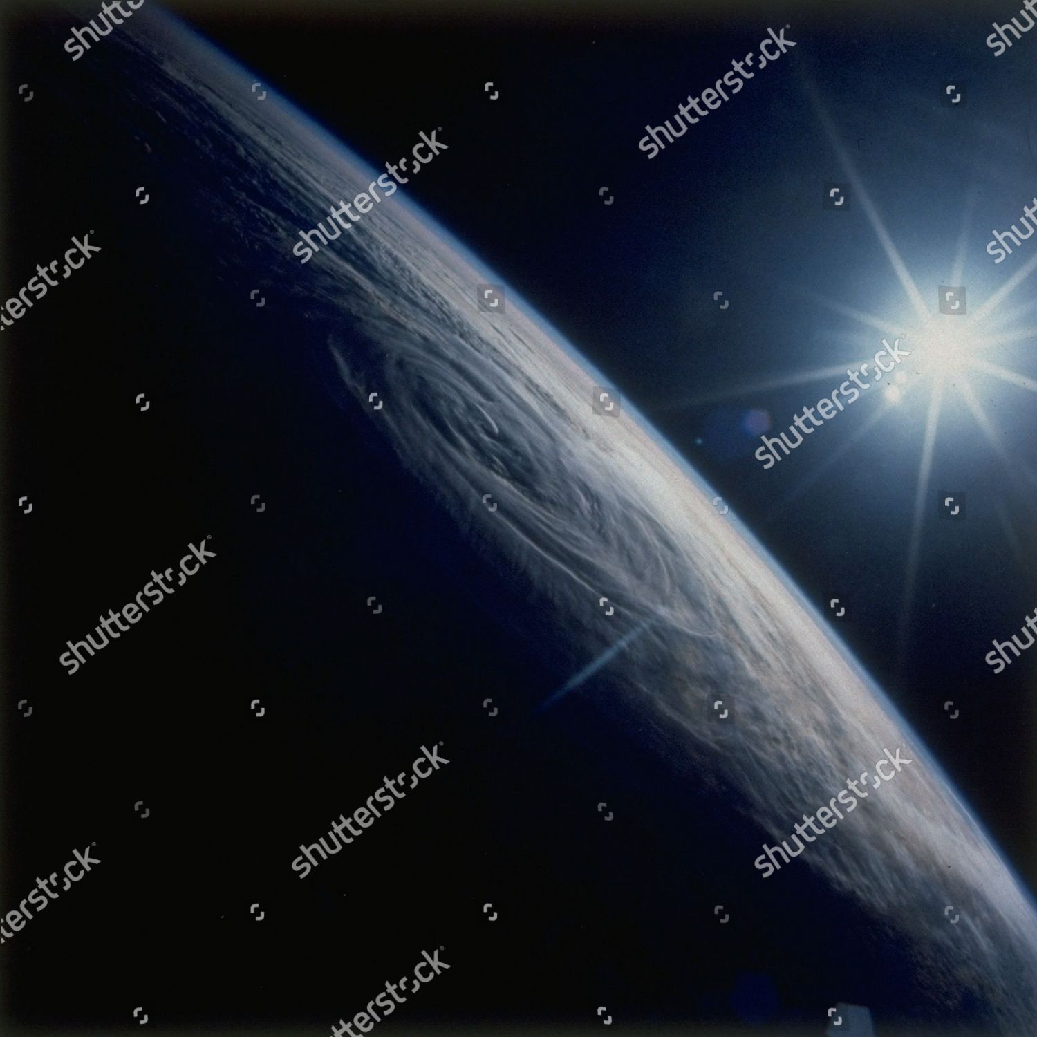 Tropical Cyclone Sam Swirling Over Indian Editorial Stock Photo - Stock ...