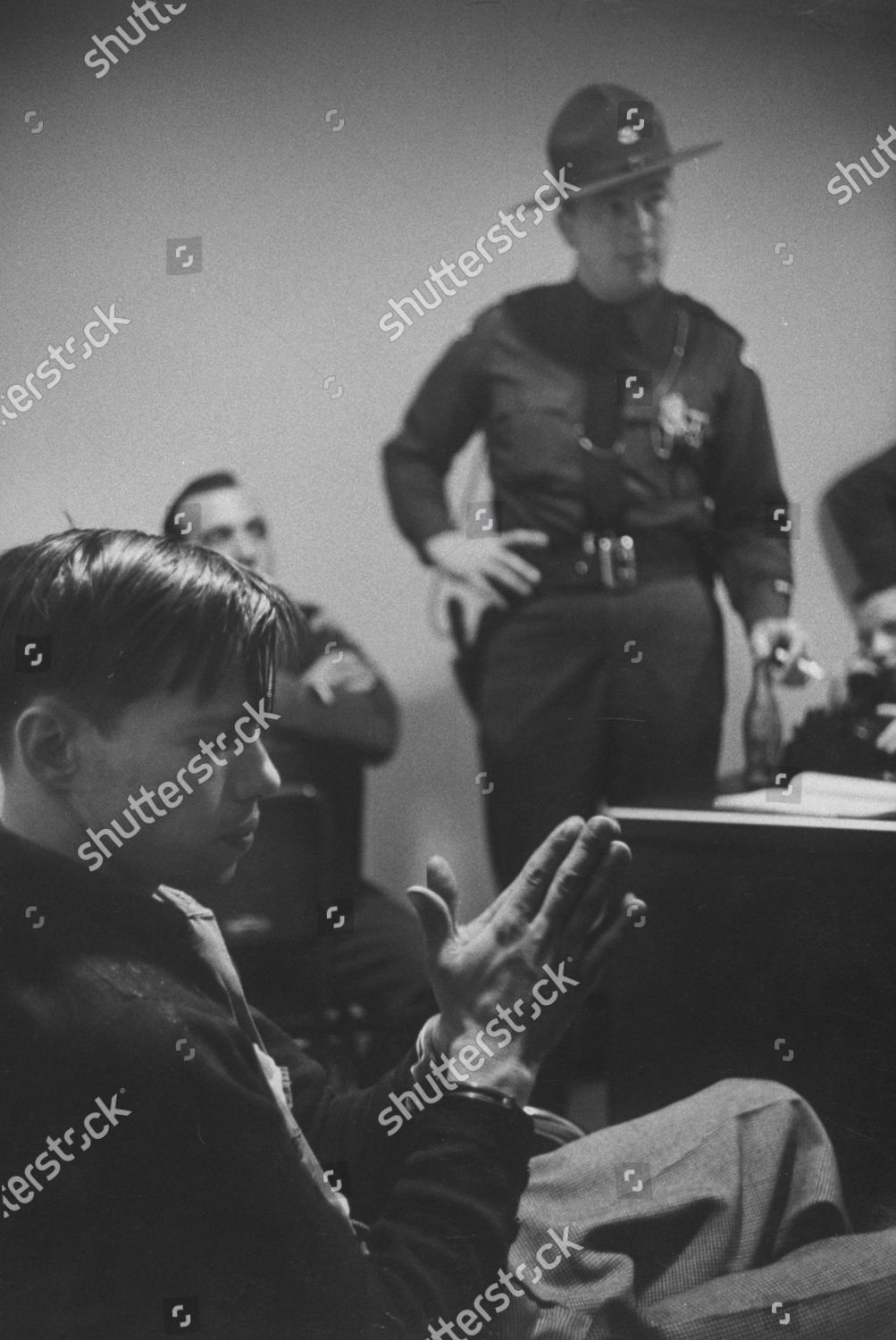 Richard Payne Captured Kidnapper Handcuffs Editorial Stock Photo ...