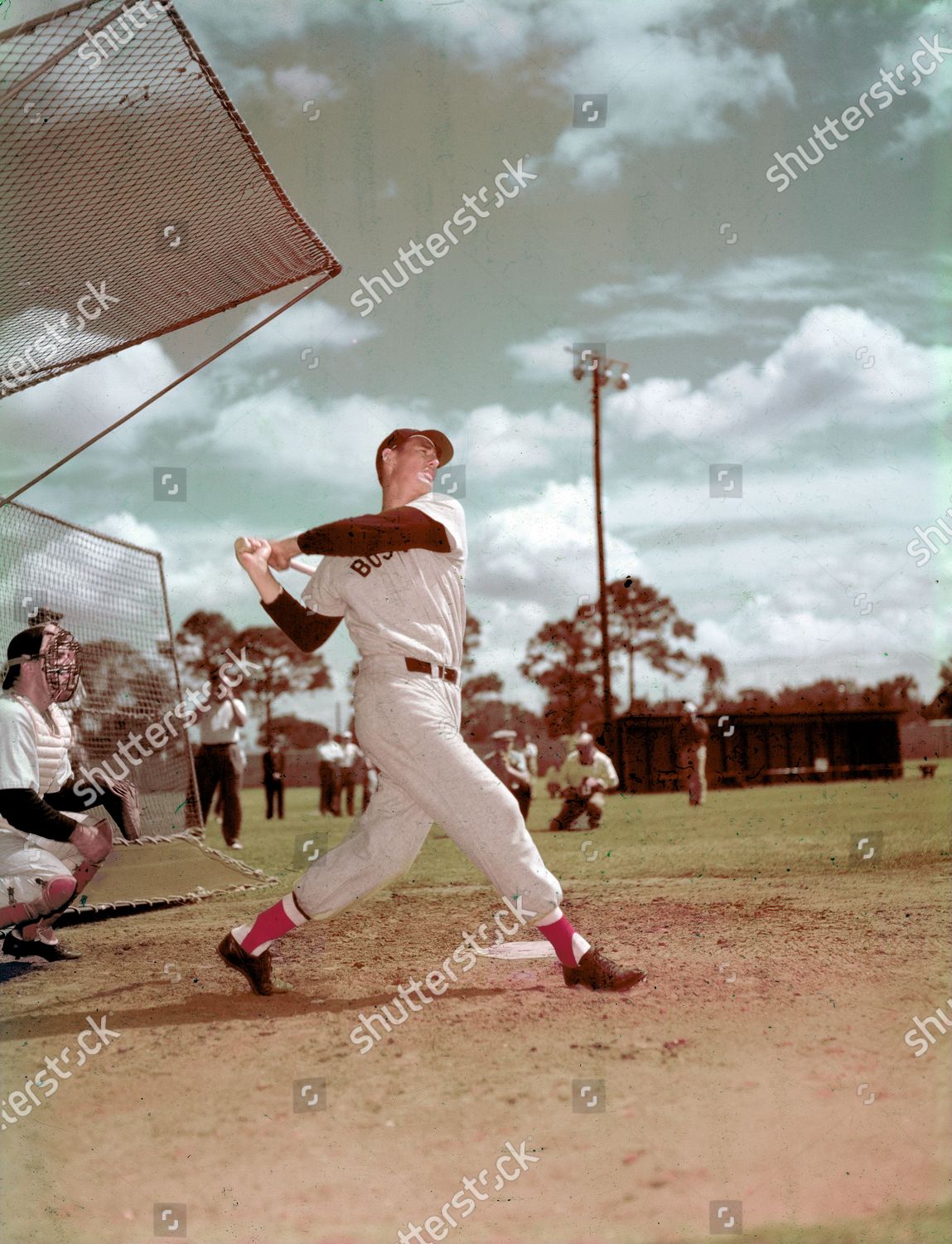 American Baseball Player Ted Williams 1918 Editorial Stock Photo ...