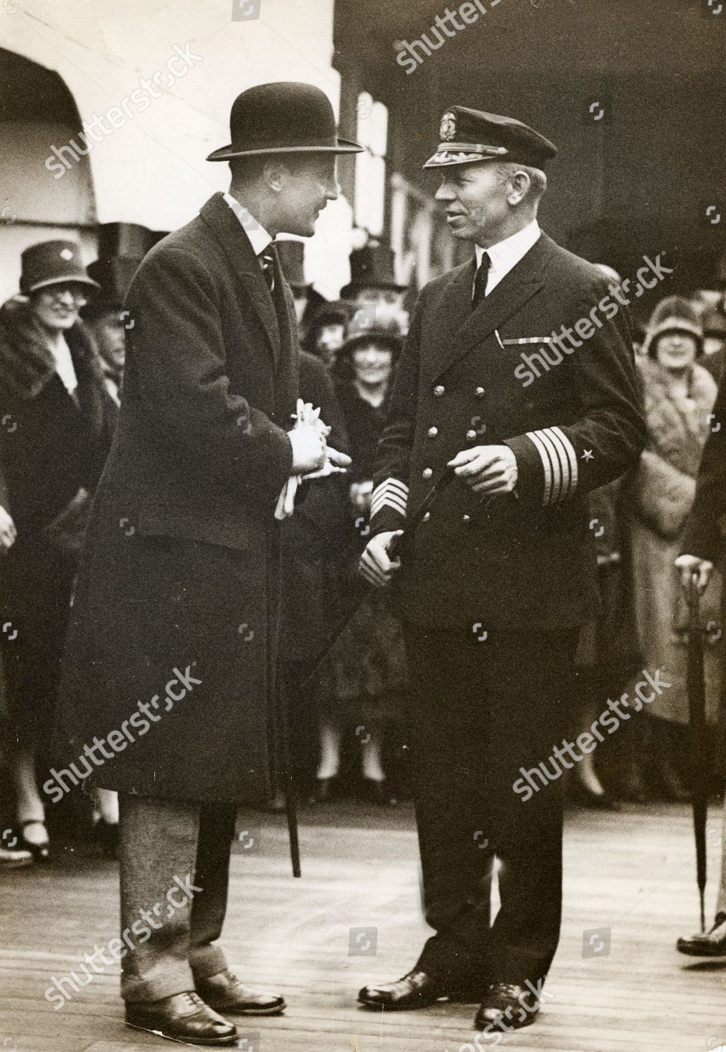 Lord Apsley Presents Cpt Fried Walking Editorial Stock Photo - Stock ...