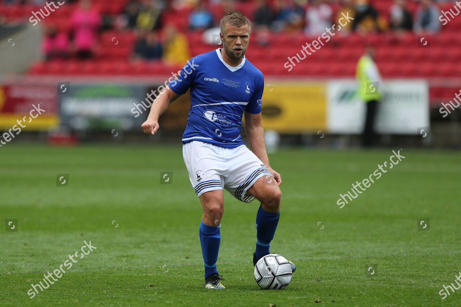 Nicky Featherstone Hartlepool United During Vanarama Editorial Stock ...