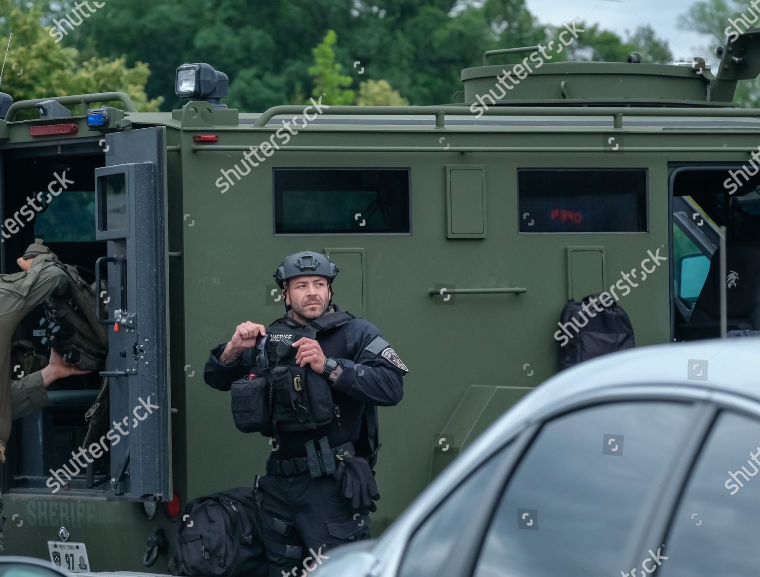 Swat Team Members Respond Reports Man Editorial Stock Photo - Stock ...