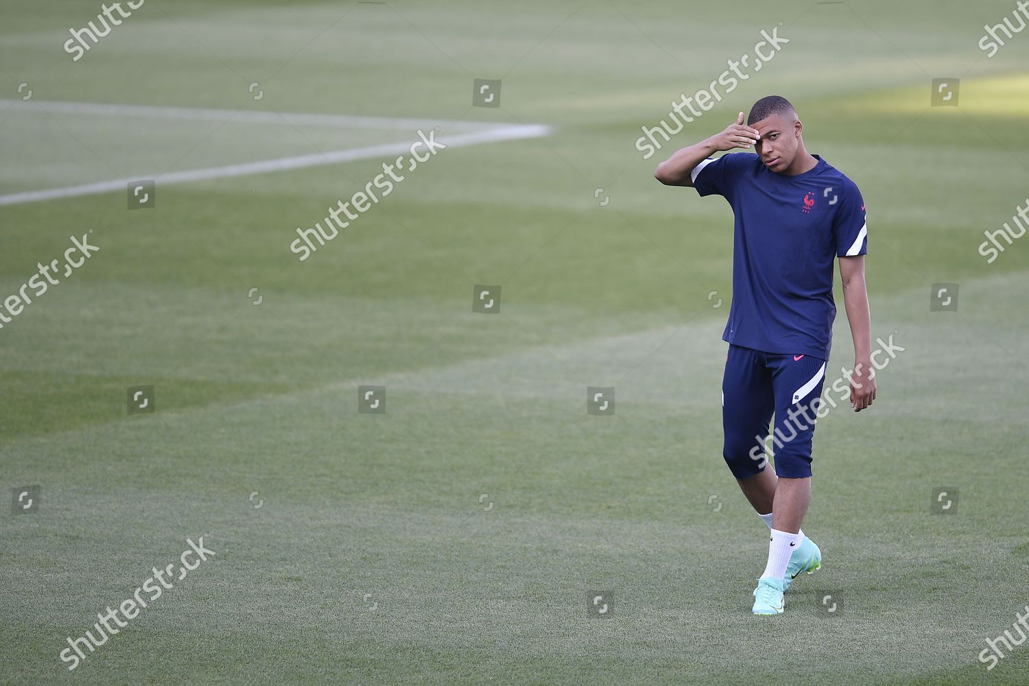 Kylian Mbappe Action During Training Editorial Stock Photo - Stock ...