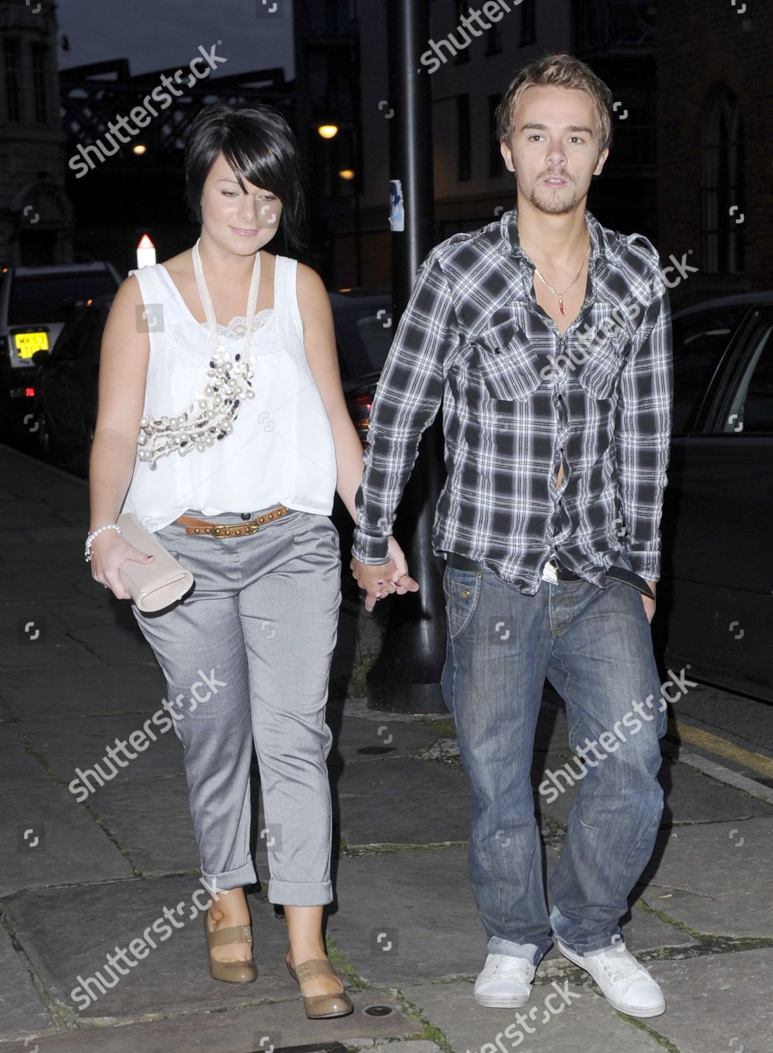 Jack P Shepherd Partner Lauren Shippey Editorial Stock Photo - Stock ...