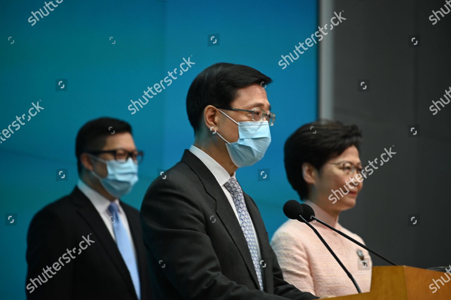 Left Right Newly Appointed Secretary Security Editorial Stock Photo ...