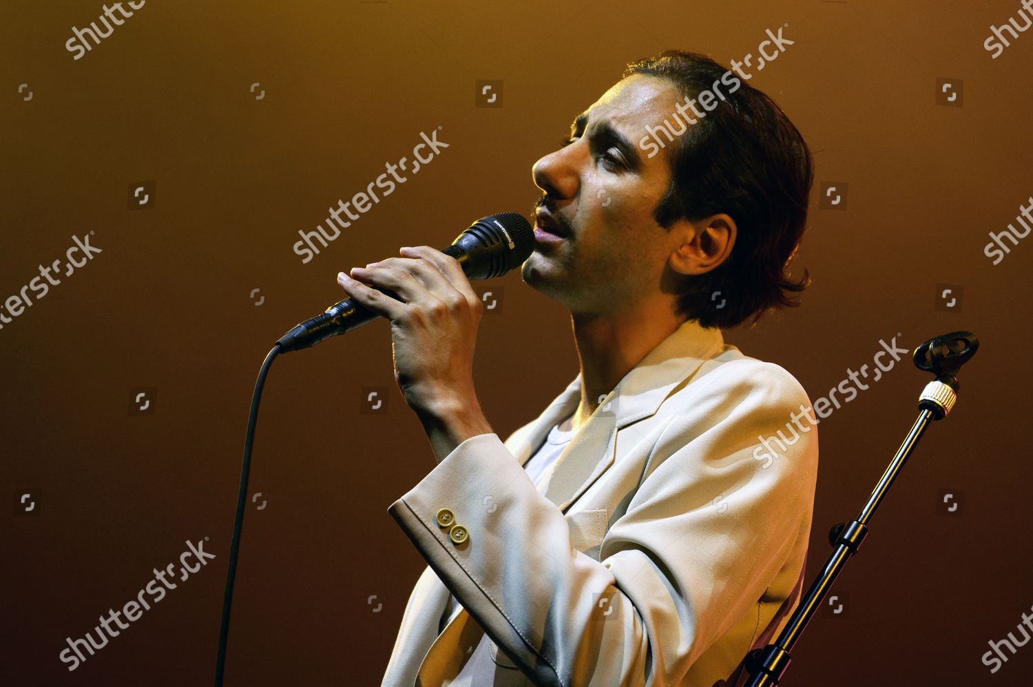 Band Feu Chatterton Singer Arthur Teboul Editorial Stock Photo - Stock ...