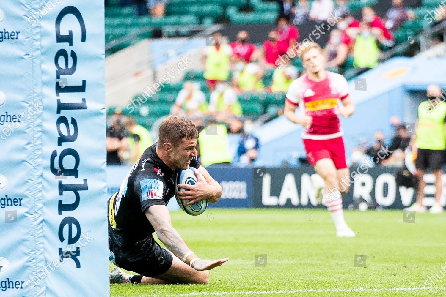 Ollie Devoto Exeter Chiefs Scores His Editorial Stock Photo - Stock ...