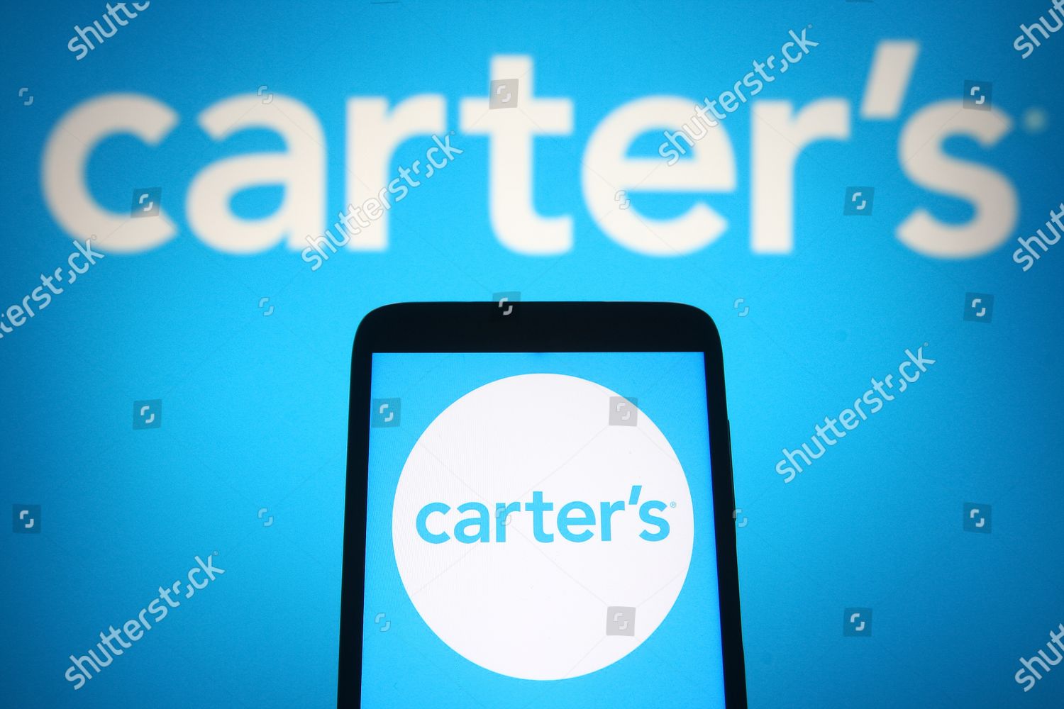 This Photo Illustration Carters Logo Seen Editorial Stock Photo - Stock ...