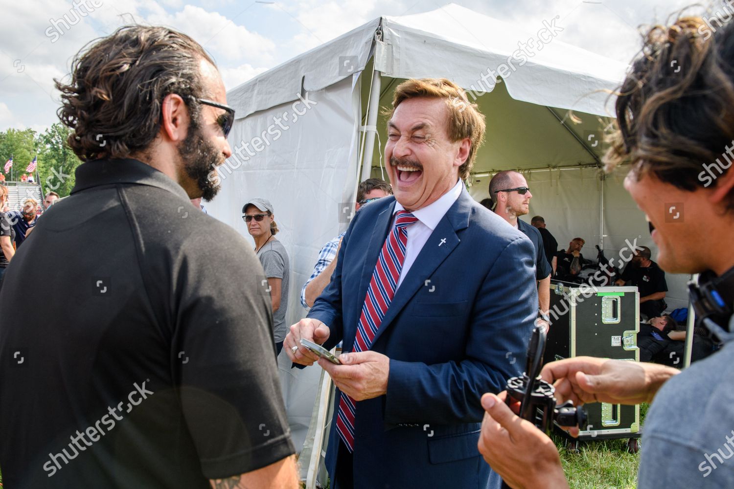 My Pillow Ceo Mike Lindell Attends Editorial Stock Photo - Stock Image ...