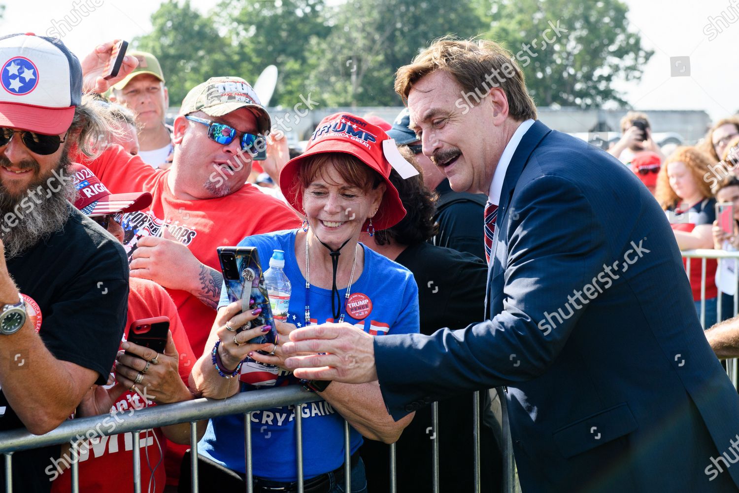 My Pillow Ceo Mike Lindell Takes Editorial Stock Photo - Stock Image ...