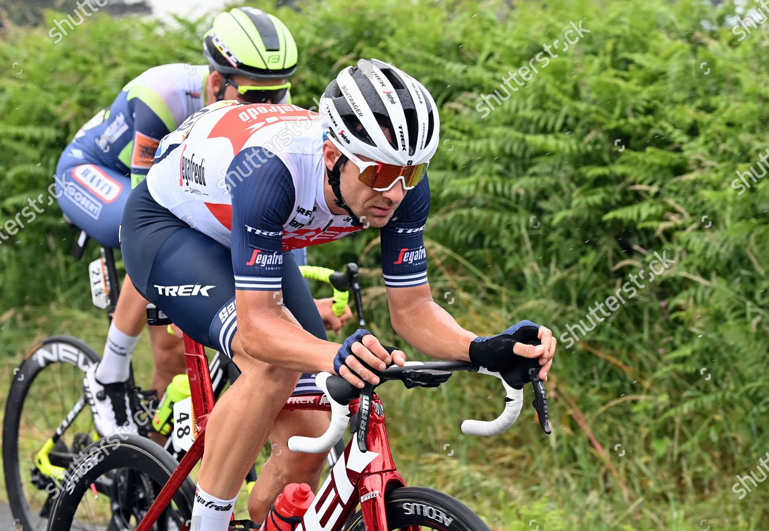 Belgian Edward Theuns Treksegafredo Pictured Action Editorial Stock ...