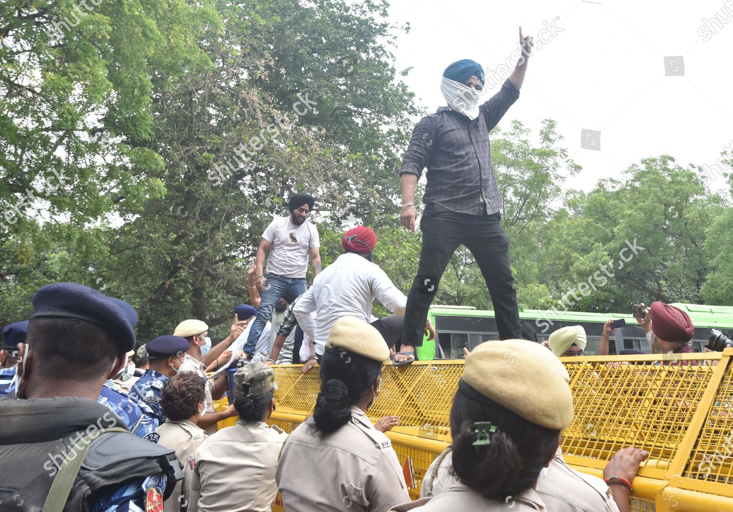 Jago Party Members Stage Protest Near Editorial Stock Photo - Stock ...