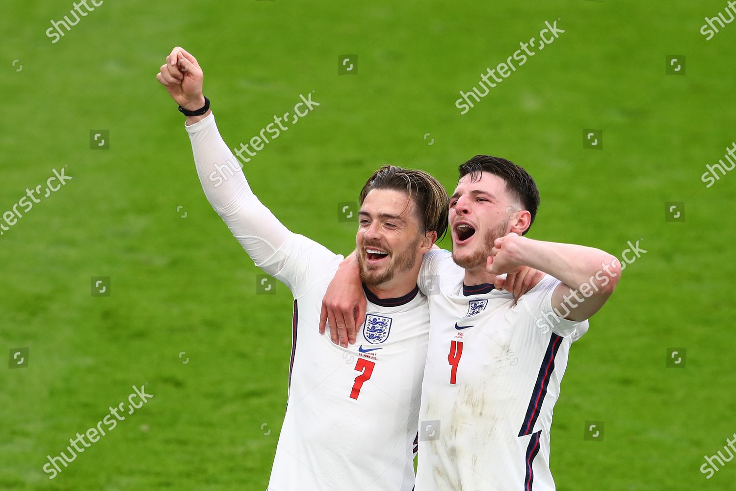 Jack Grealish England Declan Rice England Editorial Stock Photo - Stock ...