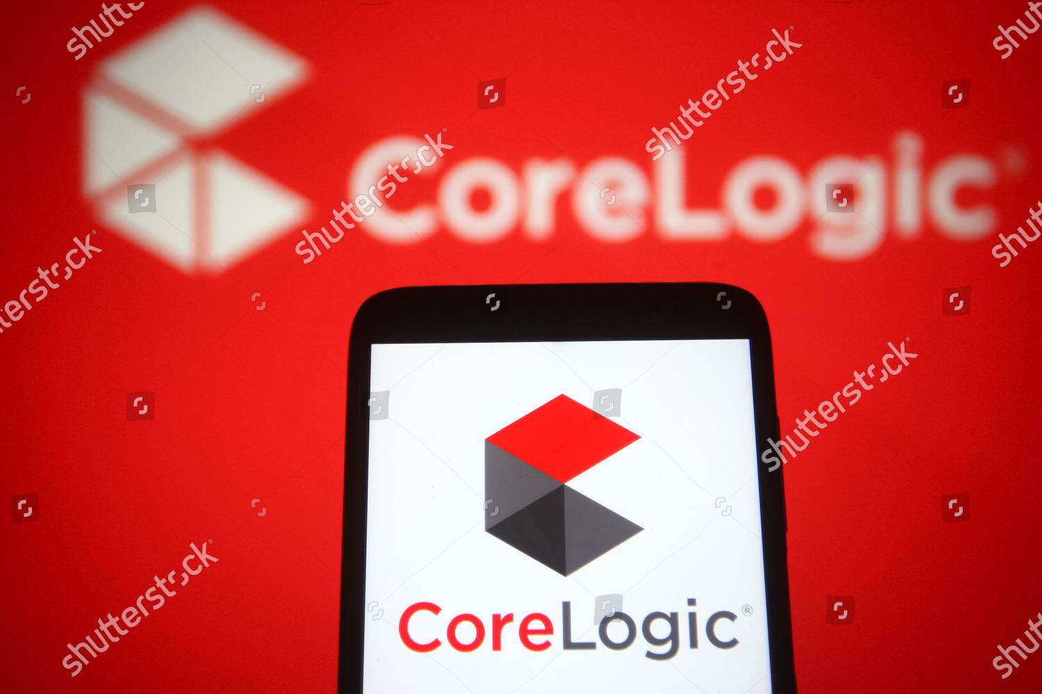 This Photo Illustration Corelogic Logo Financial Editorial Stock Photo ...