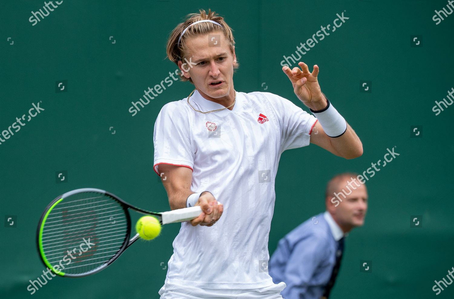 Sebastian Korda Usa Playing Against Alex Editorial Stock Photo - Stock Image | Shutterstock