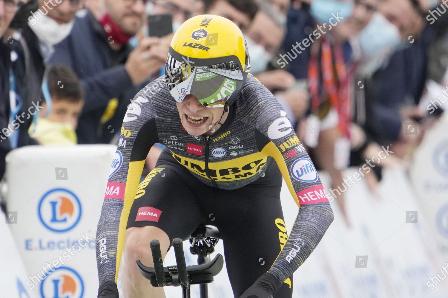 Danish Rider Jonas Vinegaard Jumbo Visma Editorial Stock Photo - Stock ...