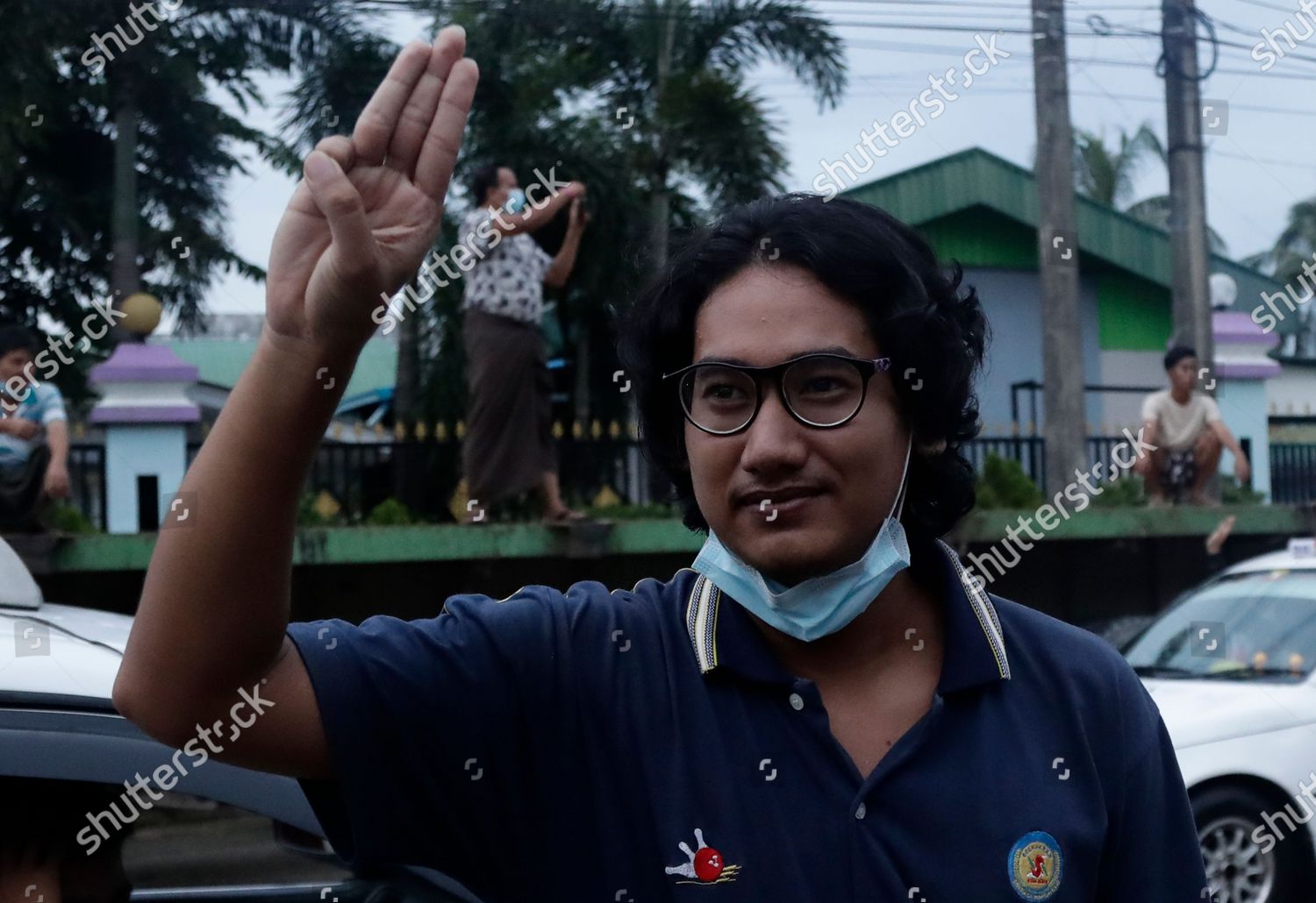 Myanmar Photojournalist Ye Myo Khant Flashes Editorial Stock Photo - Stock Image | Shutterstock